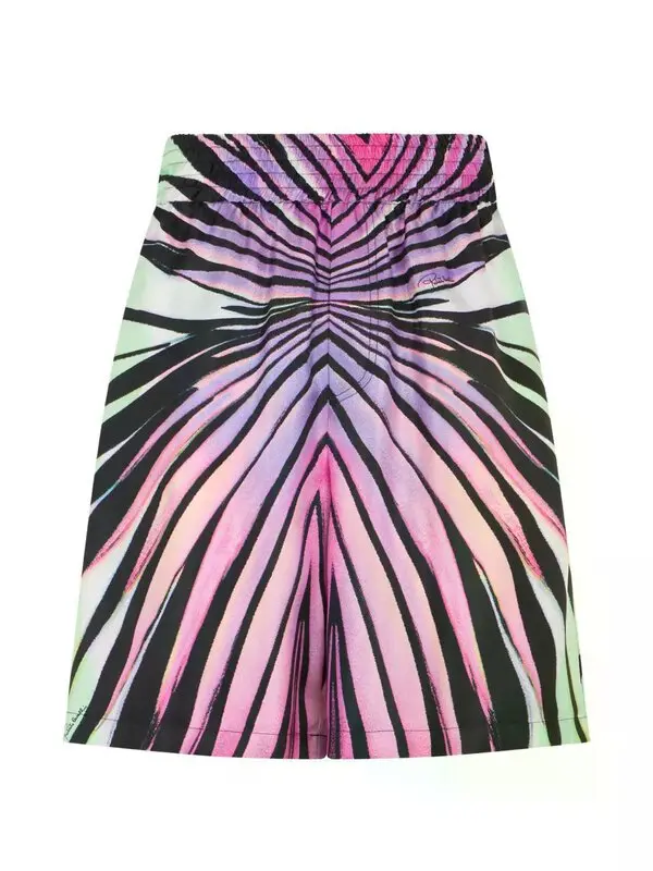 Roberto Cavalli Graphic-print Shorts