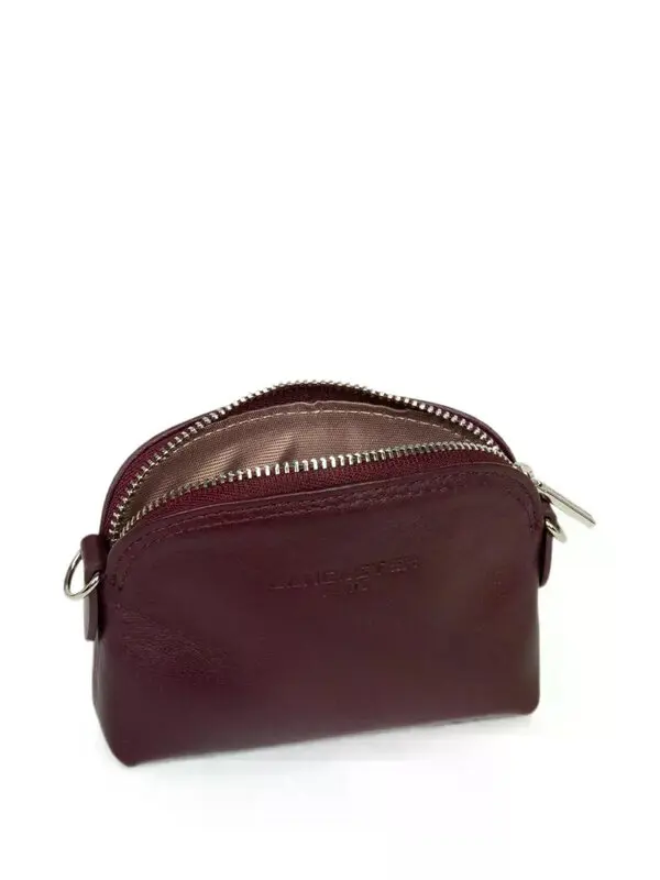 LANCASTER Pm Paris Logo-debossed Chain-link Wallet