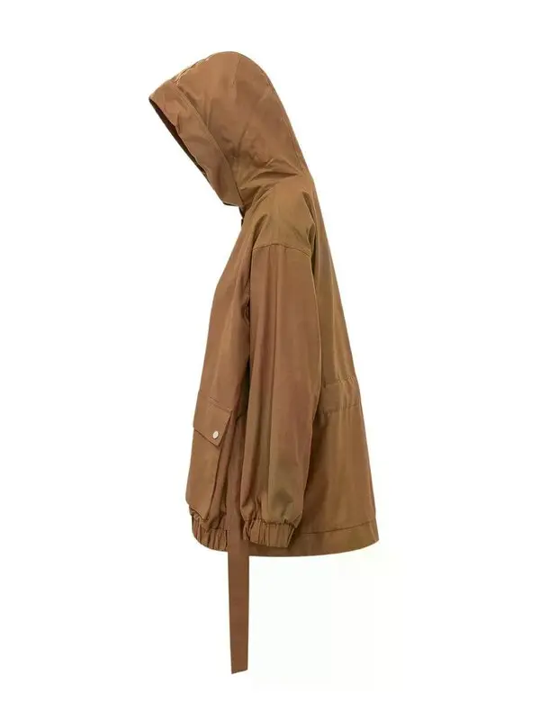 OOF WEAR Hooded Waxed-cotton Parka