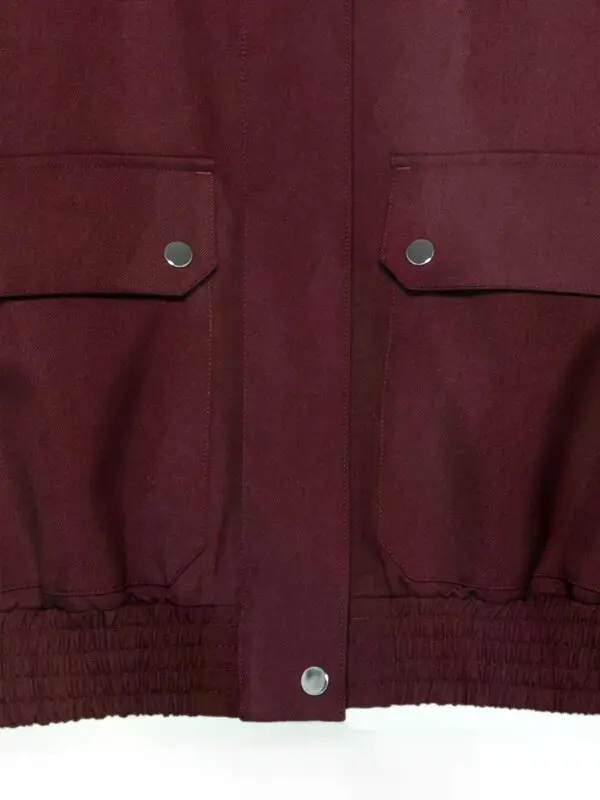 Proenza Schouler Elasticated-hem Flap-pocket Jacket