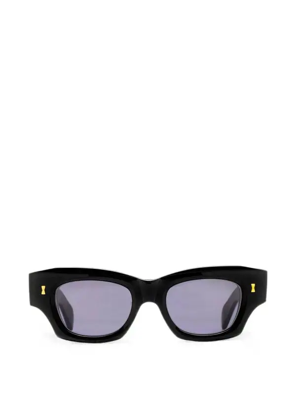 CUBITTS Laurier Square-frame Sunglasses - Black