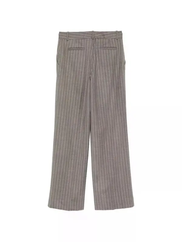 P.a.r.o.s.h Lassie Pinstripe-pattern Trousers