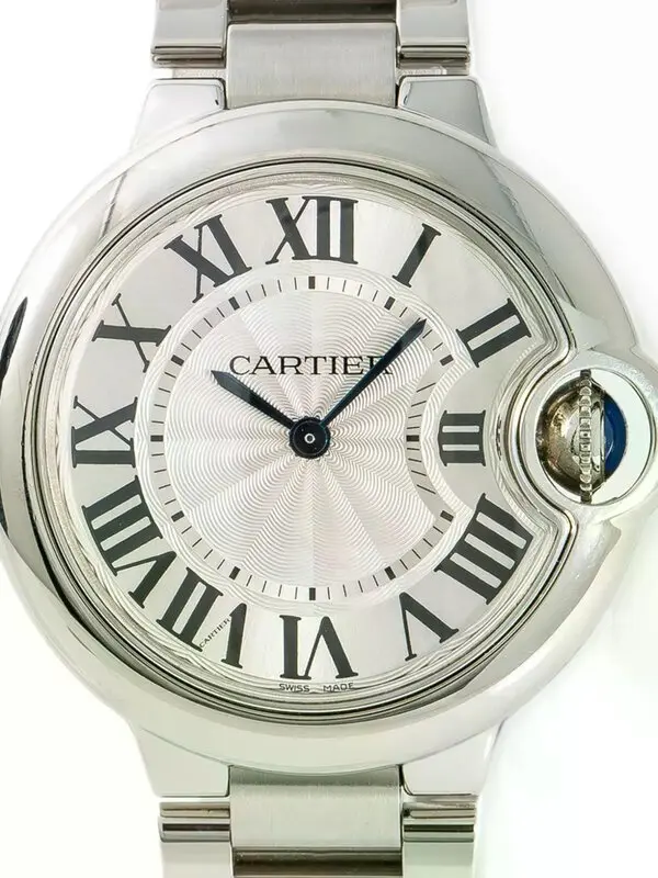 Cartier Ballon Bleu 33mm Watch - Silver
