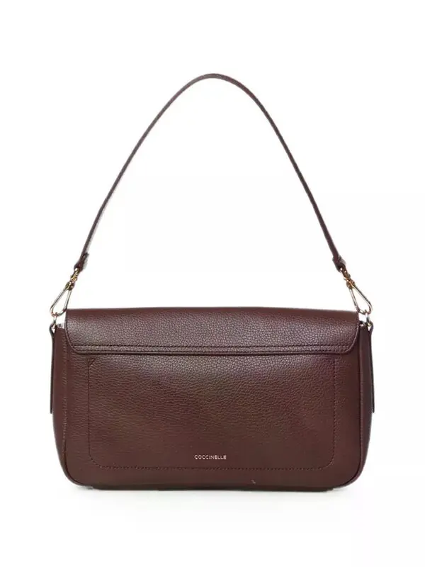 COCCINELLE Pebbled-leather Shoulder Bag