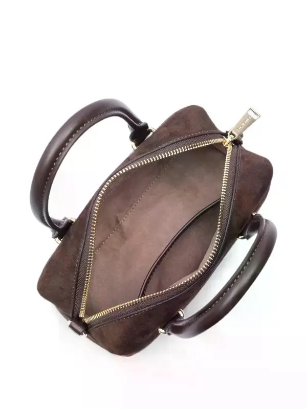 LANCASTER Suede Leather Shoulder Bag