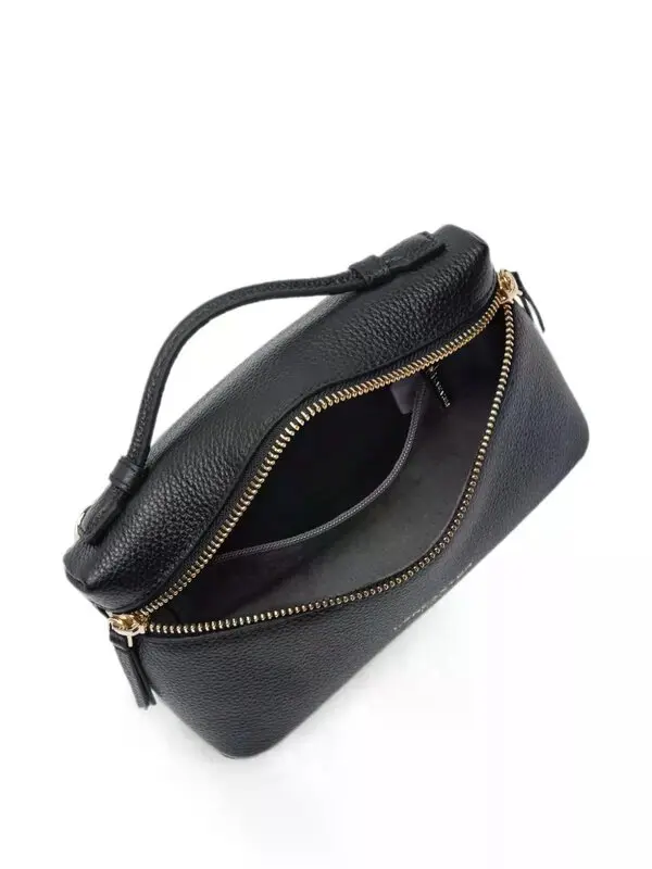 LANCASTER Grained Leather Tote Bag