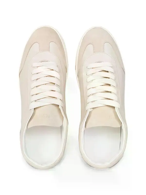 Peserico Panelled Lace-up Sneakers