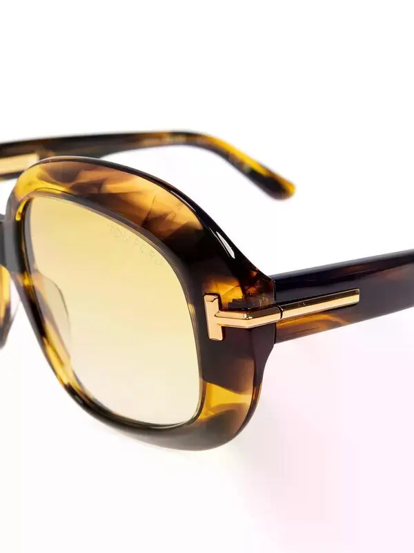 TOM FORD Tortoiseshell Effect Sunglasses