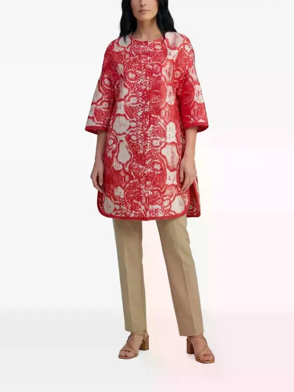 Giambattista Valli Snake-print Coat