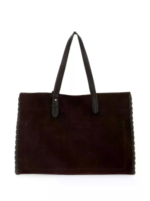 ANYA HINDMARCH Mortimer Whipstitch-trim Tote Bag - Brown