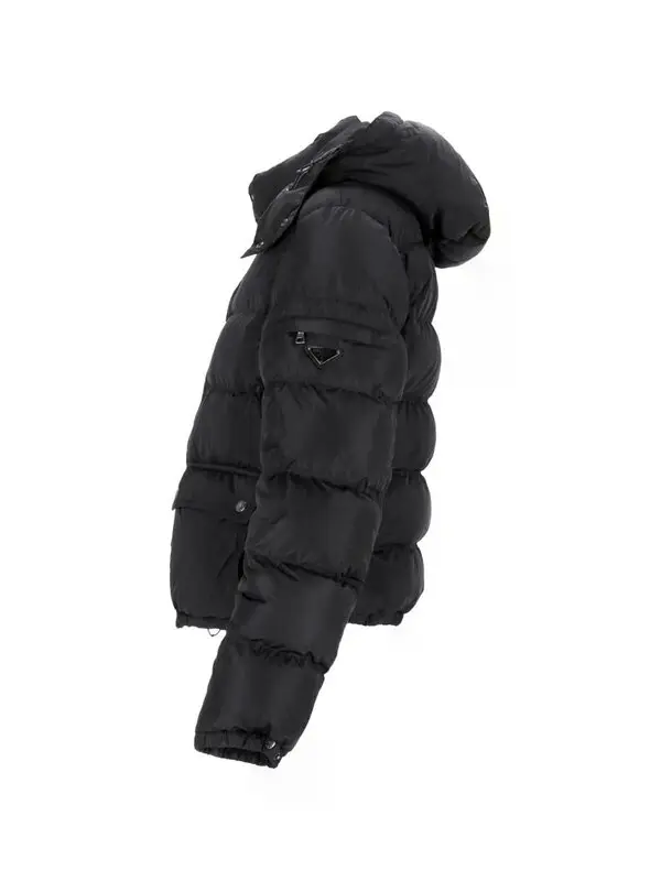 Prada Quilted Hooded Jacket
