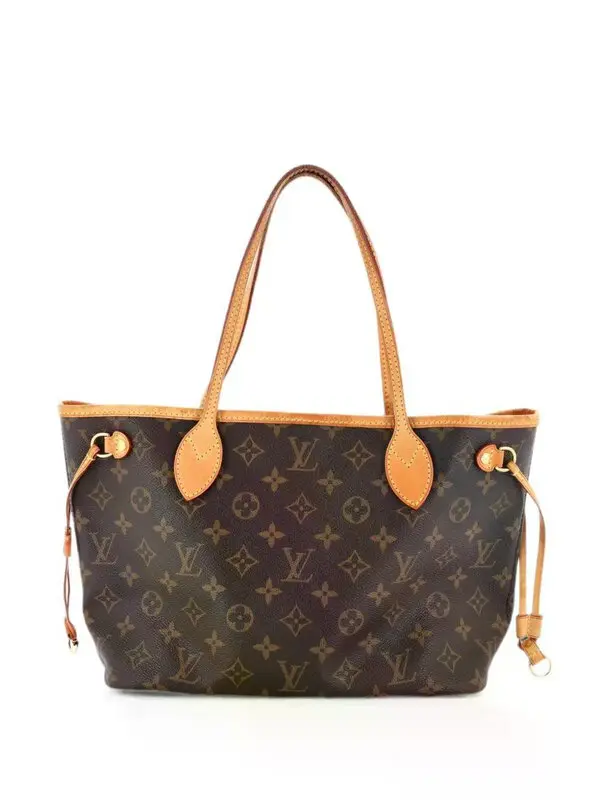 LOUIS VUITTON Neverfull Nm Monogram Canvas Pm Tote Bag