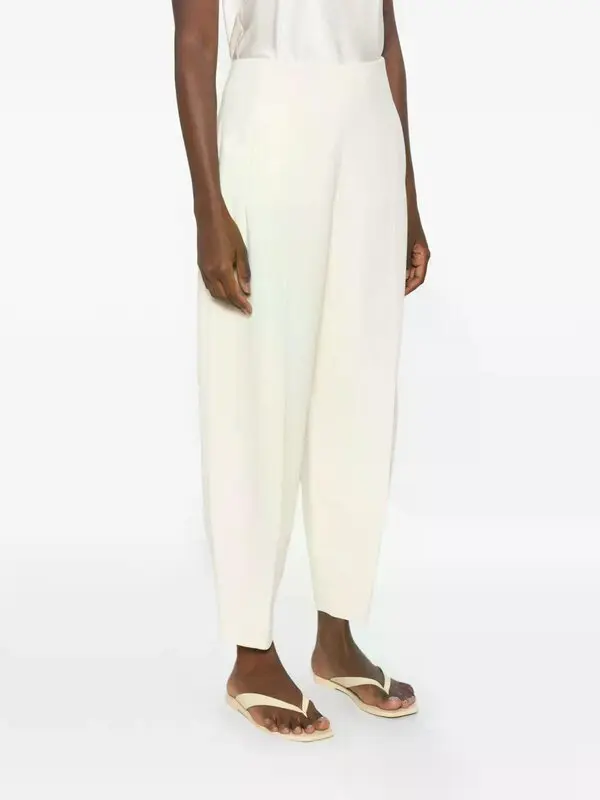 FFORME Yvette Straight-leg Pleated Trousers