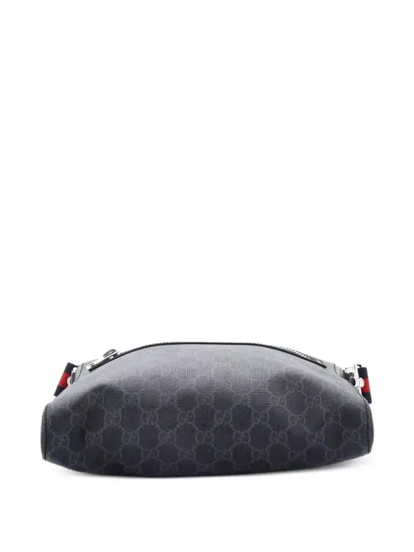 Gucci Gg Coated Canvas Messenger Bag