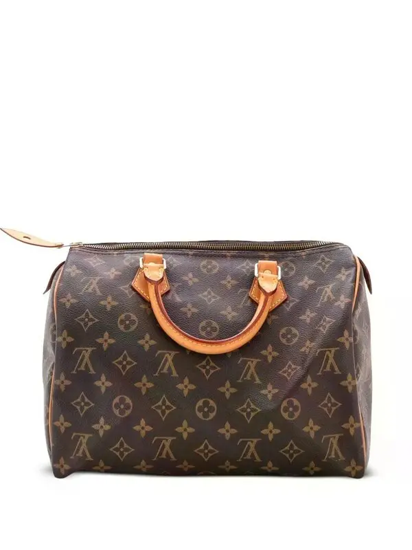 LOUIS VUITTON Speedy Monogram Canvas Satchel