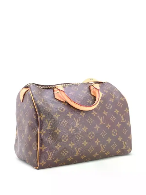 LOUIS VUITTON Speedy Monogram Canvas Satchel