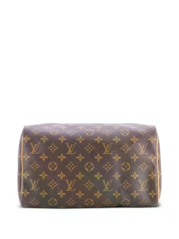LOUIS VUITTON Speedy Monogram Canvas Satchel