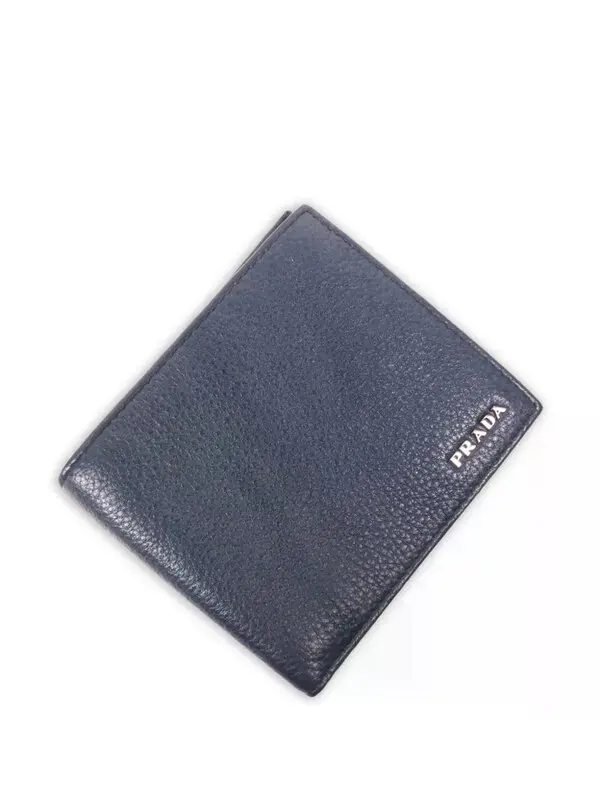 Prada Fold Leather Wallet