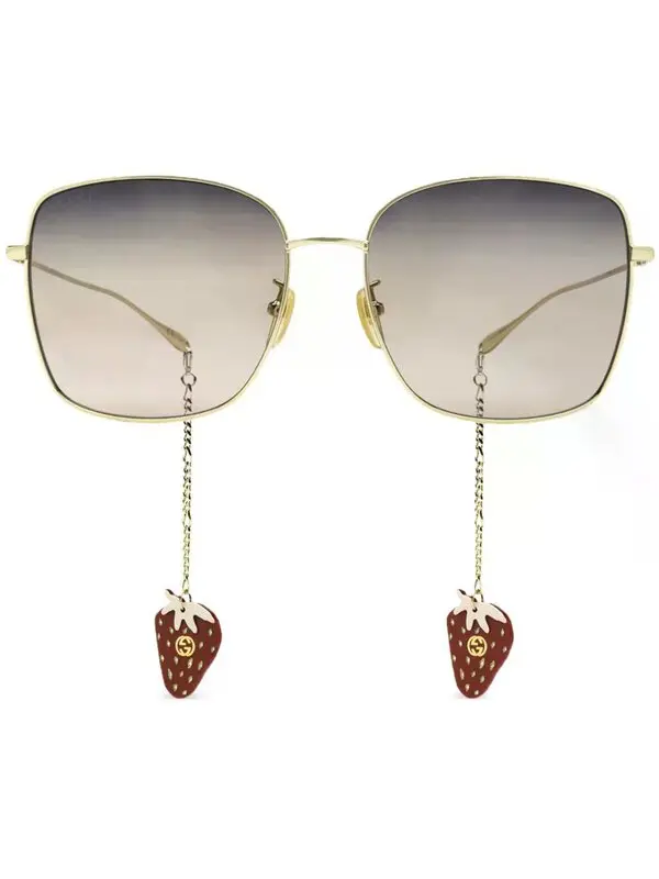 Gucci Logo-engraved Sunglasses