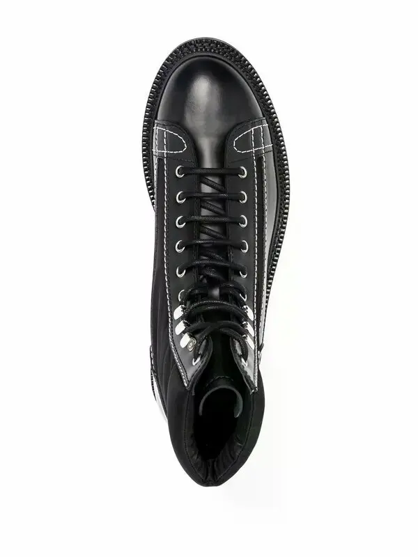 Dsquared2 Logo-print Panelled Boots