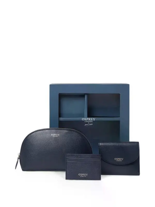 OSPREY Tilly Logo-print Leather Makeup Set