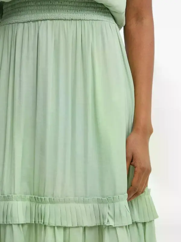 MORGAN Ruffled Halterneck Mini Dress