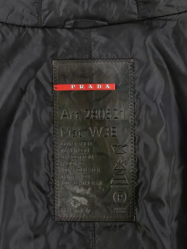 Prada Belted Hooded Coat