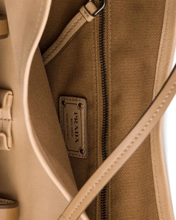 Prada Extra Large Leather Tote Bag