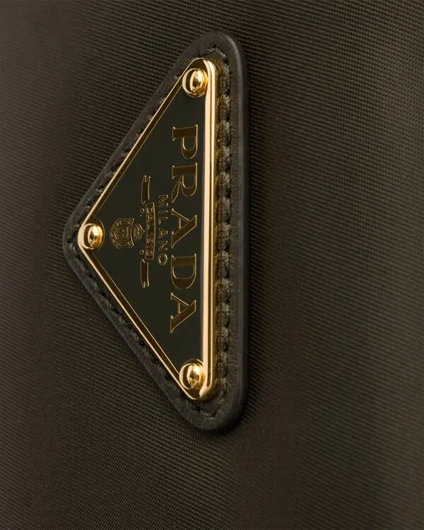 Prada Explore Small Re-nylon And Leather Shoulder Bag