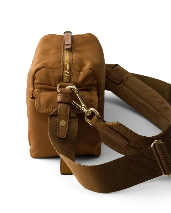 Prada Explore Small Re-nylon And Leather Shoulder Bag