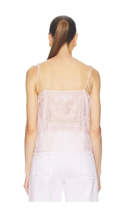 HELSA Handkerchief Camisole - Pink