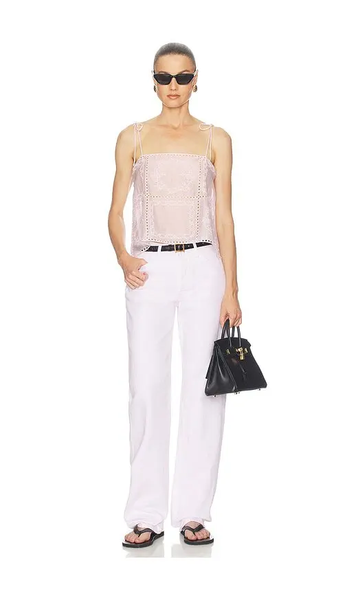 HELSA Handkerchief Camisole - Pink