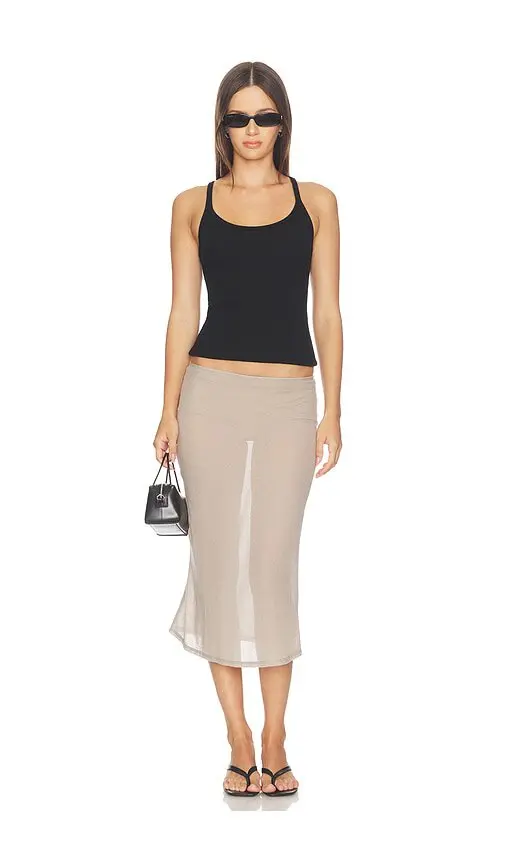 BARELOOM Palms Racer Tank In . Also