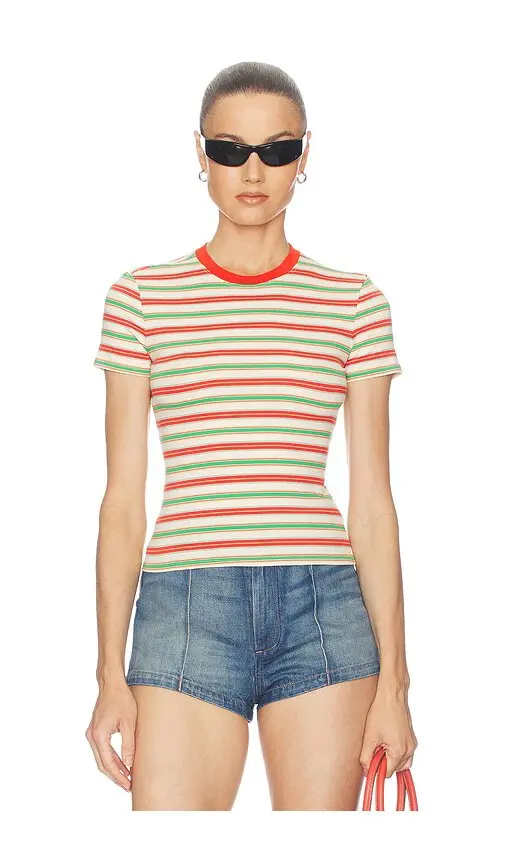 HELSA Baby Tee In . Also - Red