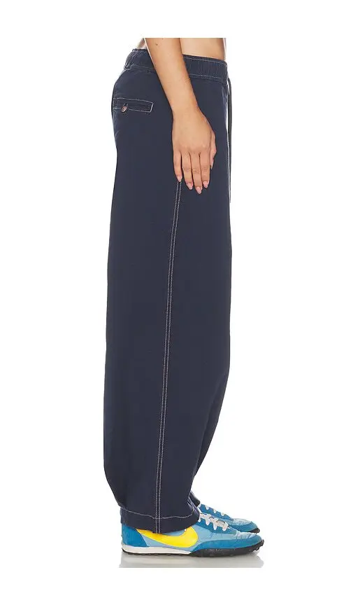 Hudson Jeans Drawstring Barrel Pant In . Also