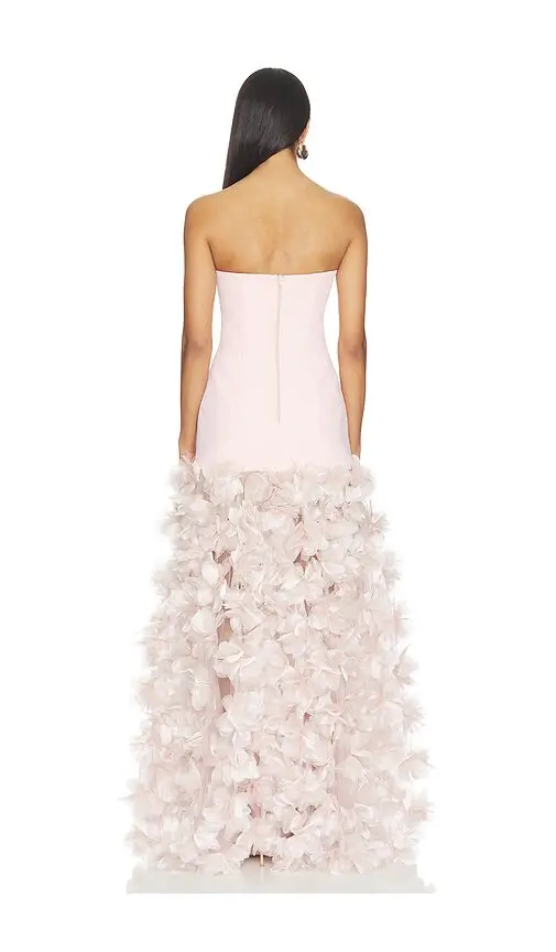 BRONX BANCO Harper Strapless Gown In . Also