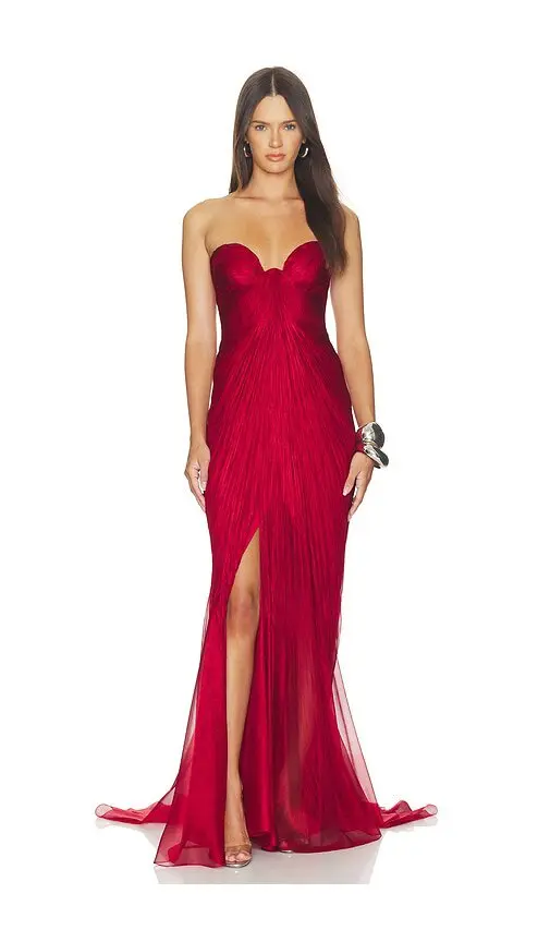 MARIA LUCIA HOHAN Salima Dress In . Also - Red