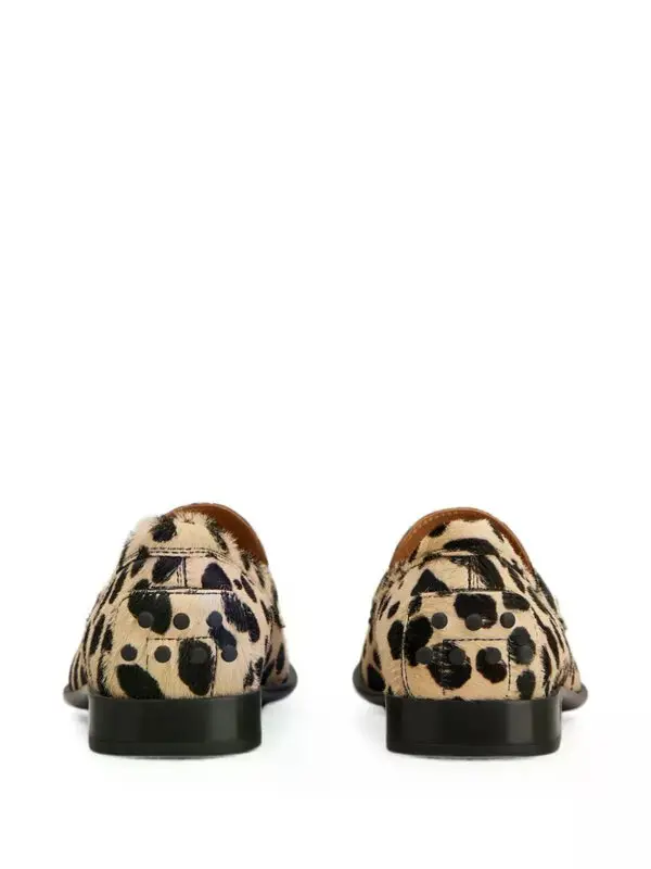 TOD'S Loafers In Pony-effect Leather - Neutrals