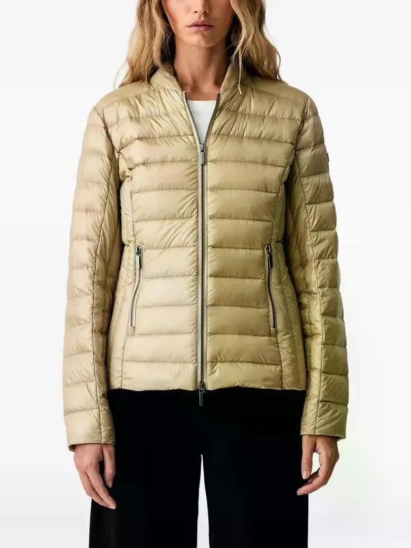 Armani Exchange Quilted Hooded Jacket - Neutrals