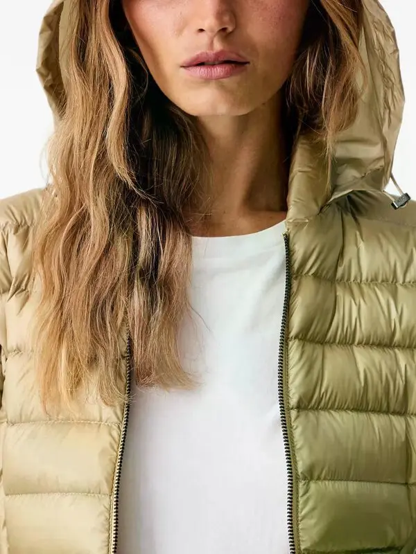 Armani Exchange Quilted Hooded Jacket