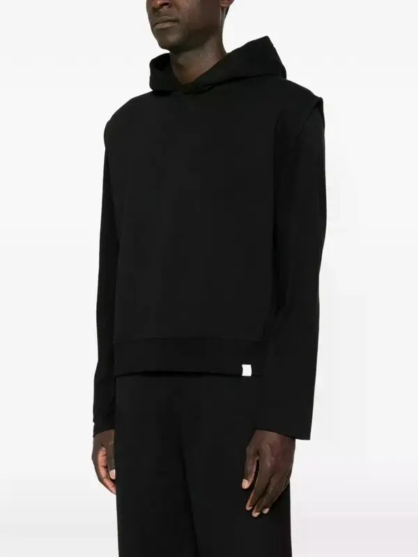 WOC Layered-shoulder Hoodie
