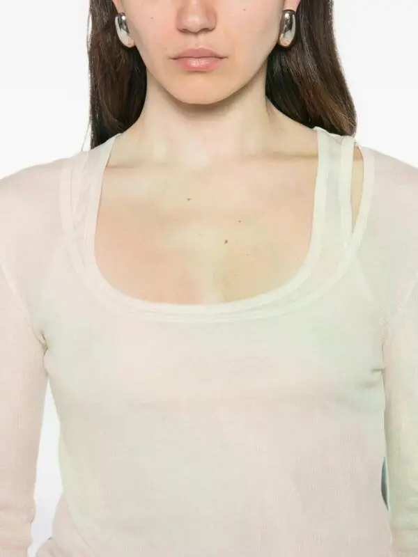 Patrizia Pepe Long-sleeve Layered Top