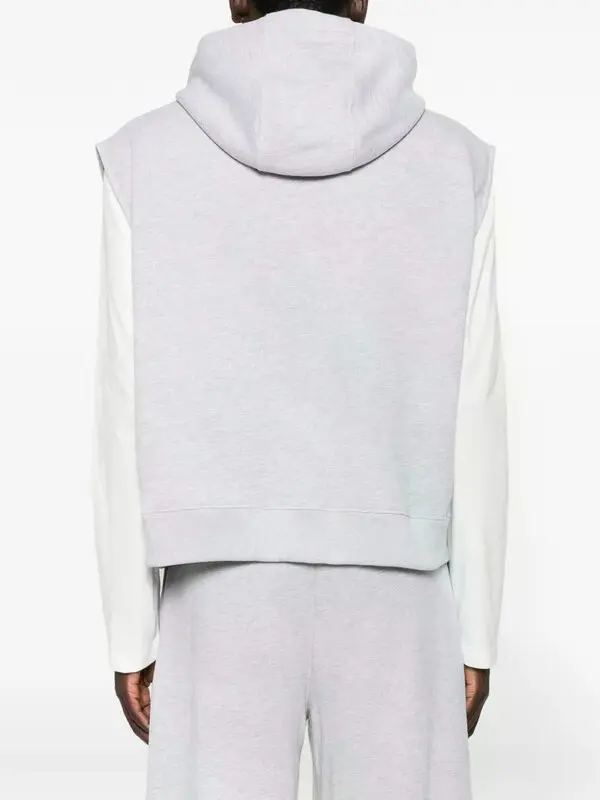 WOC Sleeveless Hoodie - Grey