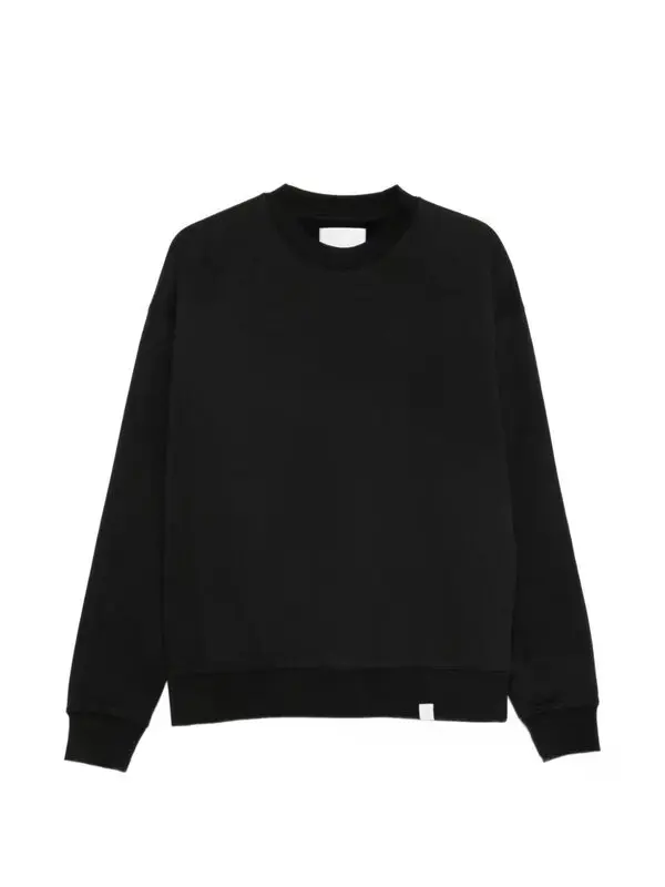 WOC Logo-patch Sweatshirt - Black