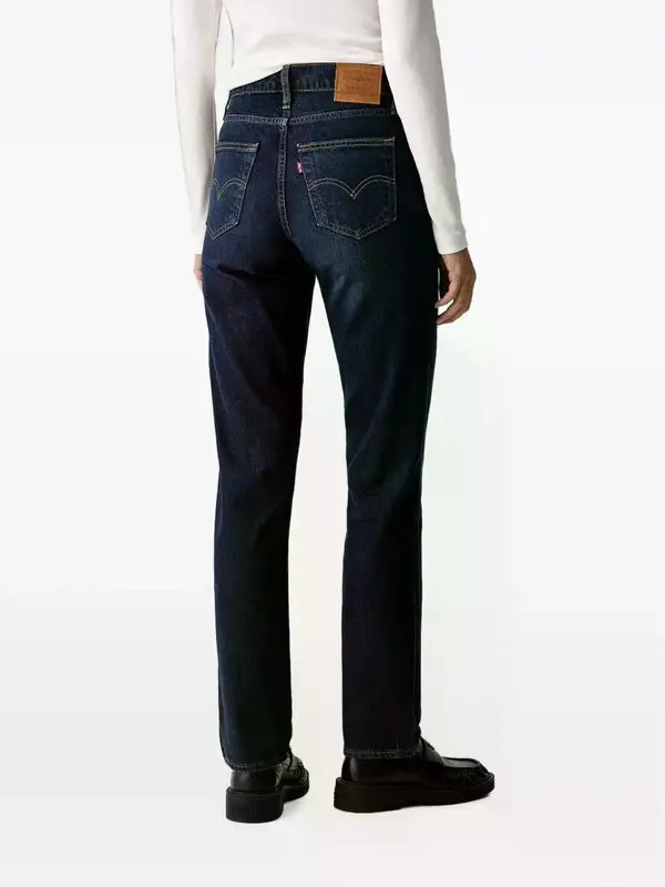 LEVI'S Logo-patch Straight-leg Jeans