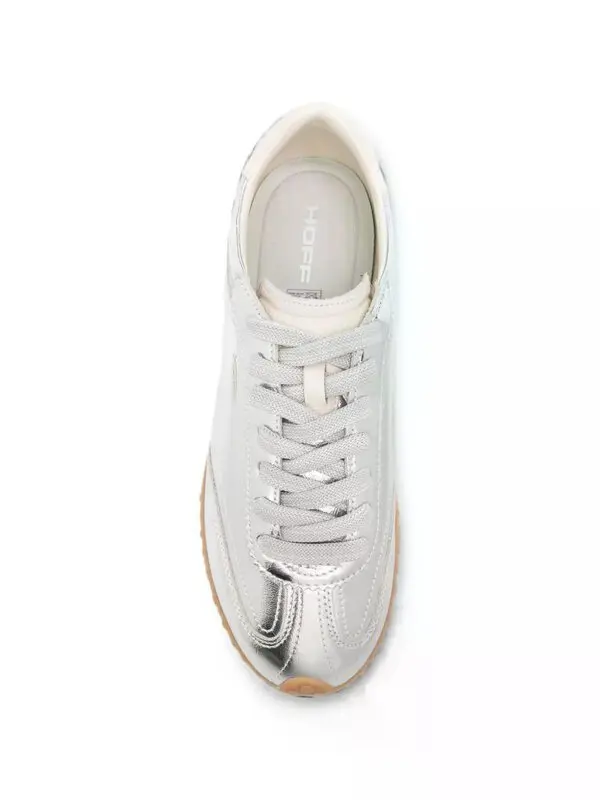 HOFF Bridge Fl Metallic-leather Sneakers