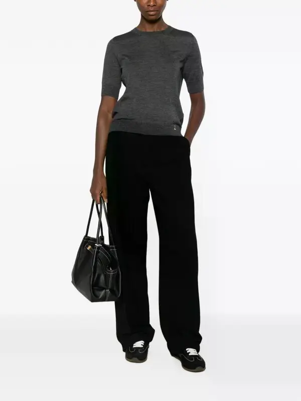 Herno Short-sleeve Crew-neck Sweater