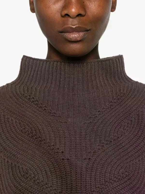 Herno Sleeveless High-neck Sweater