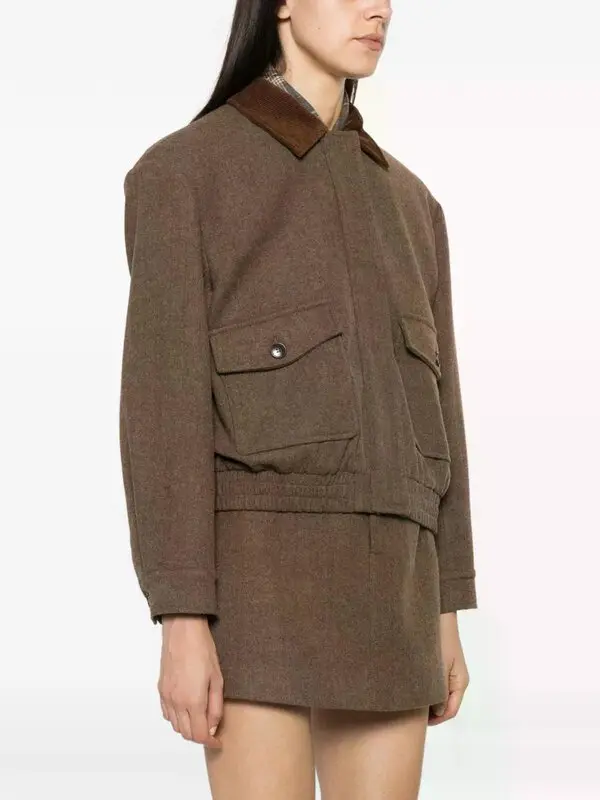 ELEH Corduroy-collar Jacket