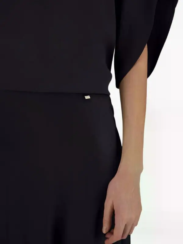 Herno Satin-finish Midi Skirt